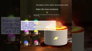 Mini Volcano Humidifier Aromatherapy Diffuser 7 Colors