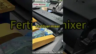 High Speed Poultry Manure Organic Fertilizer Compost Mixer Fertilizer Machine