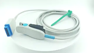 Watch: Compatible GE Ohmeda 11 Pin Direct Spo2 Sensor Adult Finger Clip 2.8M