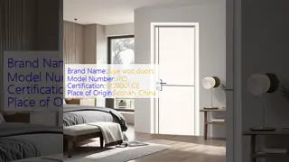 WPC Hollow Door Durable Moisture Resistant Interior