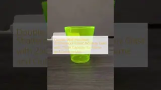 Shatterproof 250ml Plastic Whiskey Glass