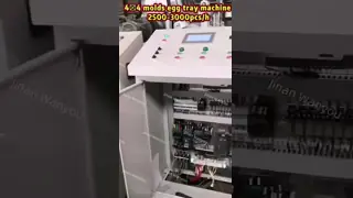 3000PCS/HR Egg Tray Machine Auto Paper Pulp