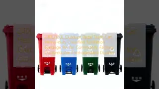Durable Stainless Steel Trash Can