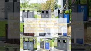 Large Outdoor Waste Bins