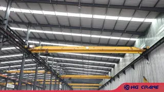 China Single Girder EOT Crane with 25T Max Lifting Load A3-A4 Work Duty and PLC Motor Gear for Industrial Use for sale