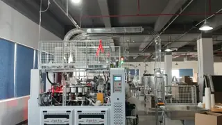 32oz Paper bowl middle speed machine