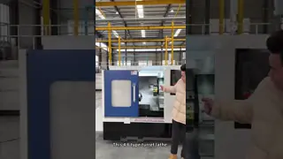 Model  46  Tool  Turret  Lathe Without Tailstock #cncmill #cnc #machine #cncsoftware #factory