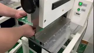 China 500mm Metal Core PCB Depanelizer Machine Guillotine PCB Cutter for sale