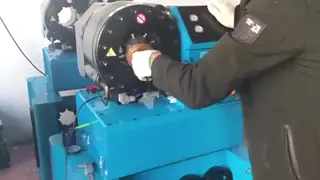 Latest hose crimping machine