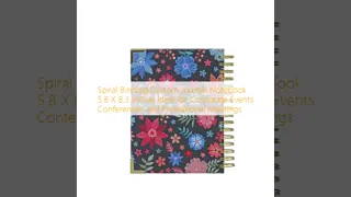 Custom Spiral Notebook 5.8x8.3 Black Hardcover