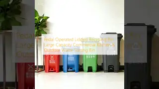 Custom Logo Hotel Trash Can