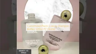 Custom Luxury PET Bottles With Pump