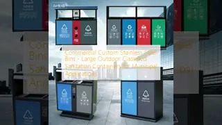 Antique Style Metal Dustbins For Parks