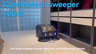 China commercial floor sweeper clean robot for sale