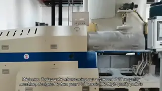 China Automatic Extrusion Pelletizing Machine BOPET Pelletizing Machine For Plastic Recycling for sale