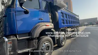 Sinotruk HOHAN Dump Truck 8x4 Powerhouse