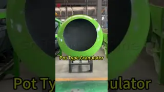 1-3t/h Organic Fertilizer Production Line Pot Type Granulator Machine