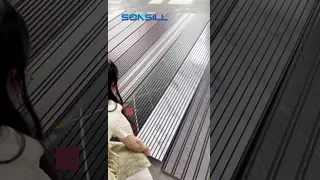 China Moisture-resistant Easy-to-install PVC Fluted Ceiling Wall Panel For Modern Interiors Ceiling Wall Decoration for sale