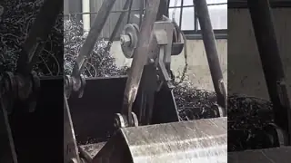 China Mechanical Hydraulic Grab Bucket with Remote Control for 5-50t Excavators in Orange Peel Type for sale