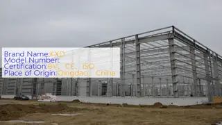 Prefab Steel Workshop Fast Build