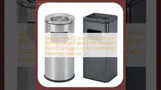 Stylish Custom Trash Bin for Any Space