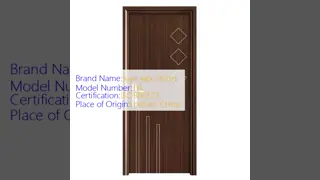 Termite Mold Proof WPC Hollow Door for Homes