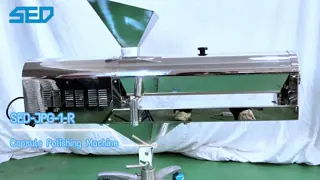 China Capsule Polishing Machine High-Efficiency Capsule Polisher for sale