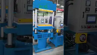 China PLC Or Manual Rubber Vulcanizing Press Machine with Hydraulic Press and Yuken Hydraulic Unit for sale