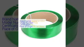 High Strength PET Strapping Machine Use