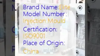 HASCO Plastic Injection Mould Tooling Cold Runner
