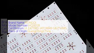 Flexible LED PCB Double Layer OSP Antioxidant