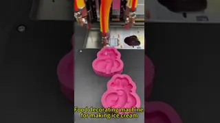 Automatic Food Decorating Machine for Cake Chocolate Syrup Jam Cake