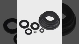 Nylon black flat gasket