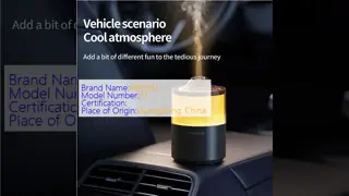 Flame Humidifier Aroma Diffuser USB