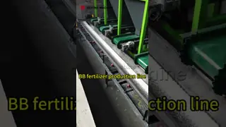 Production site of a fully automatic BB fertilizer equipment with a production capacity of 25-30 ton