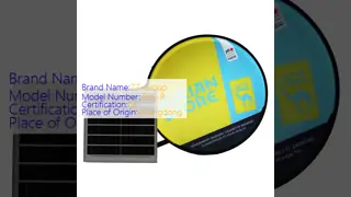 Solar Powered Outdoor Light Box Bright Advertising
