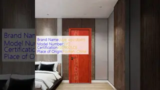 WPC Hollow Door Moisture Proof Durable Low Maintenance