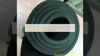 Durable Black EPDM Sponge Sheet For Industry