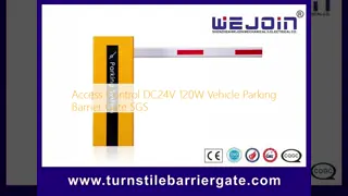 Parking Barrier Gate DC24V Access Control