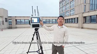 China HB09 Drone Detection Drone Jamming Device 300MHz-6000MHz Drone Spoofing Device for sale