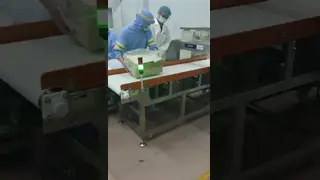 Highly Sensitive Converyor Belt Tunnel Food Metal Detector With Network Rejection