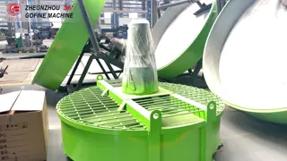 Multifunctional Organic Compost Fertilizer Potting Soil Pan Mixer Feeder