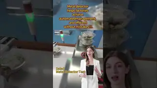 High Sensitivity  Metal Detector For Safeguard In Food