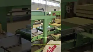 Rock wool packaging machine production line2
