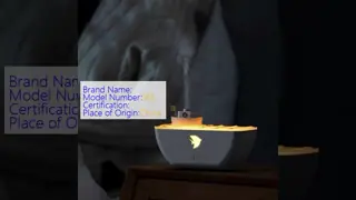 Quiet Bedroom Ship Humidifier Warm Light