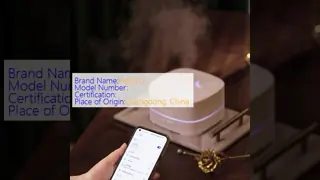 China 500mL Ultrasonic Aroma Air Humidifier Diffuser Machine With Noise Music Sleeping Sound for sale