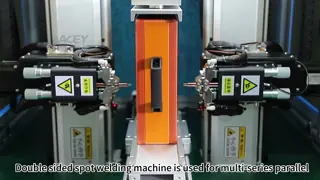 Double Side Spot Welding Machine-plc