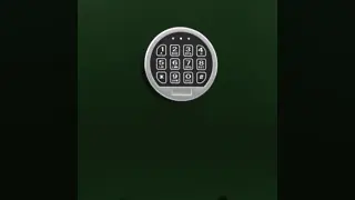 Green Gun Safe Secure Storage Fireproof