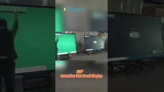 110'' big size interactive flat panel display