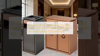 Custom Stainless Steel Trash Can
